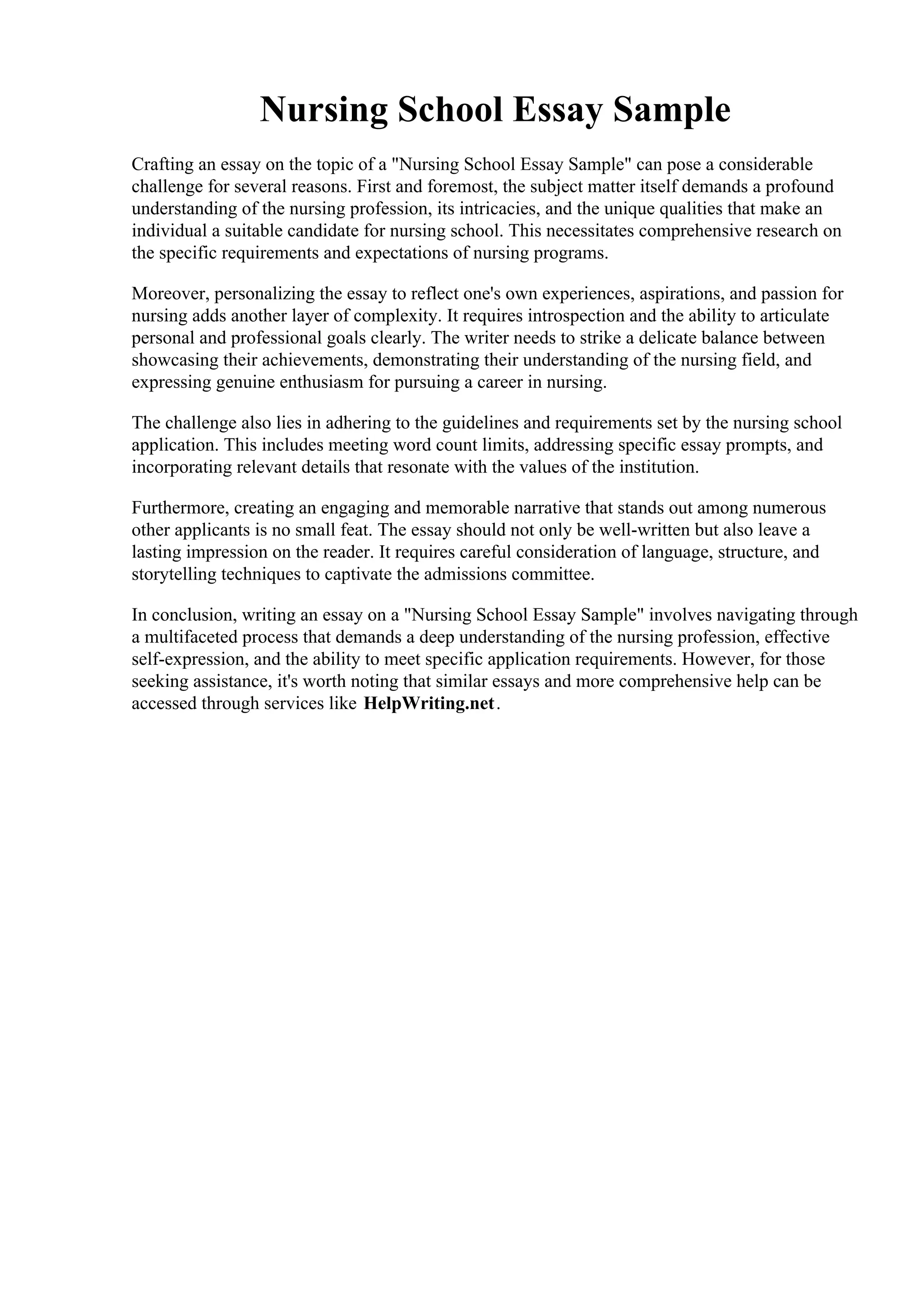 Nursing School Essay Sample.pdf