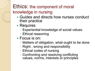 Nursings fundamental patterns of knowing | PPT