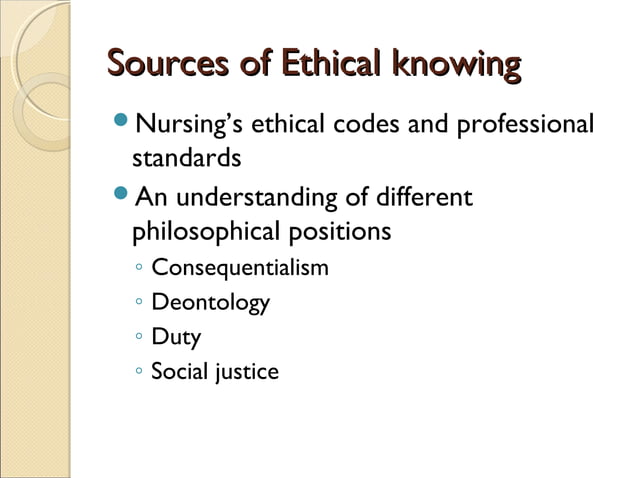 Nursings fundamental patterns of knowing | PPT | Family and Relationships