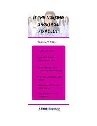 Nursing shortage infographic | PDF