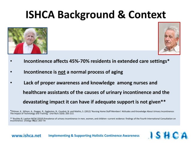 ISHCA - Implementing and Supporting Holistic Continence Awareness ...