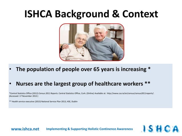 ISHCA - Implementing and Supporting Holistic Continence Awareness ...