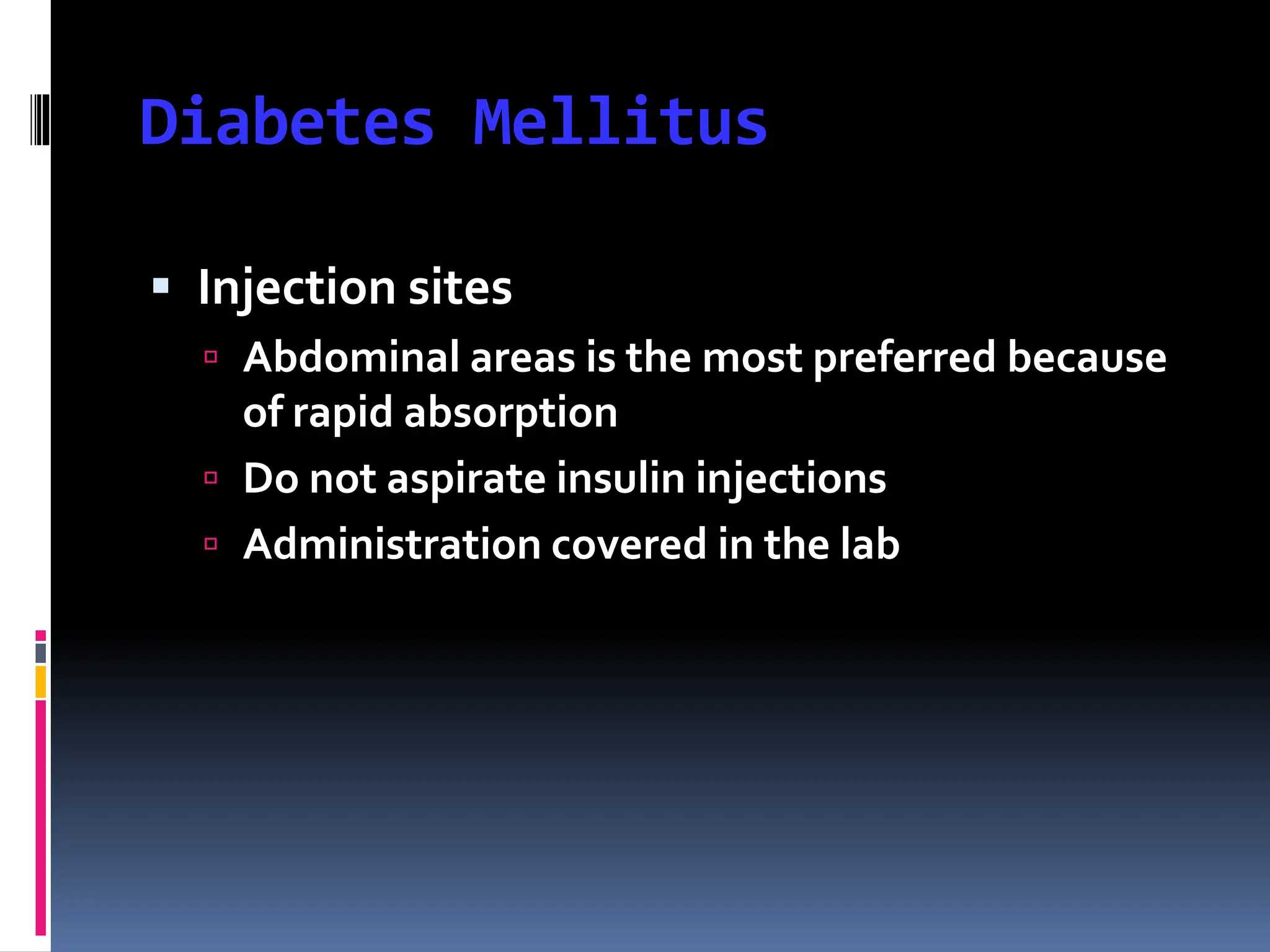 nursing skill injeksi insulin procedure.ppt
