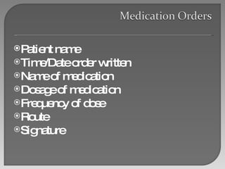 Nursing Skills | PPT