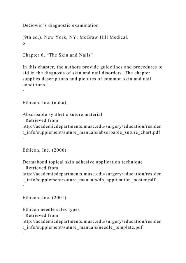 Nursing SOAP Note1 Differential Diagnosis for Skin ConditionsDiff.docx ...