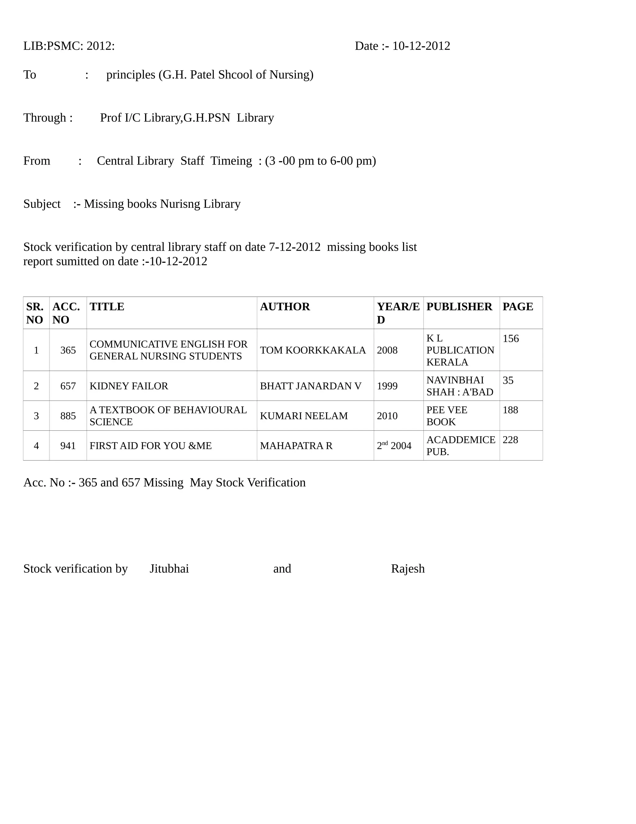 Nursing stock | DOC