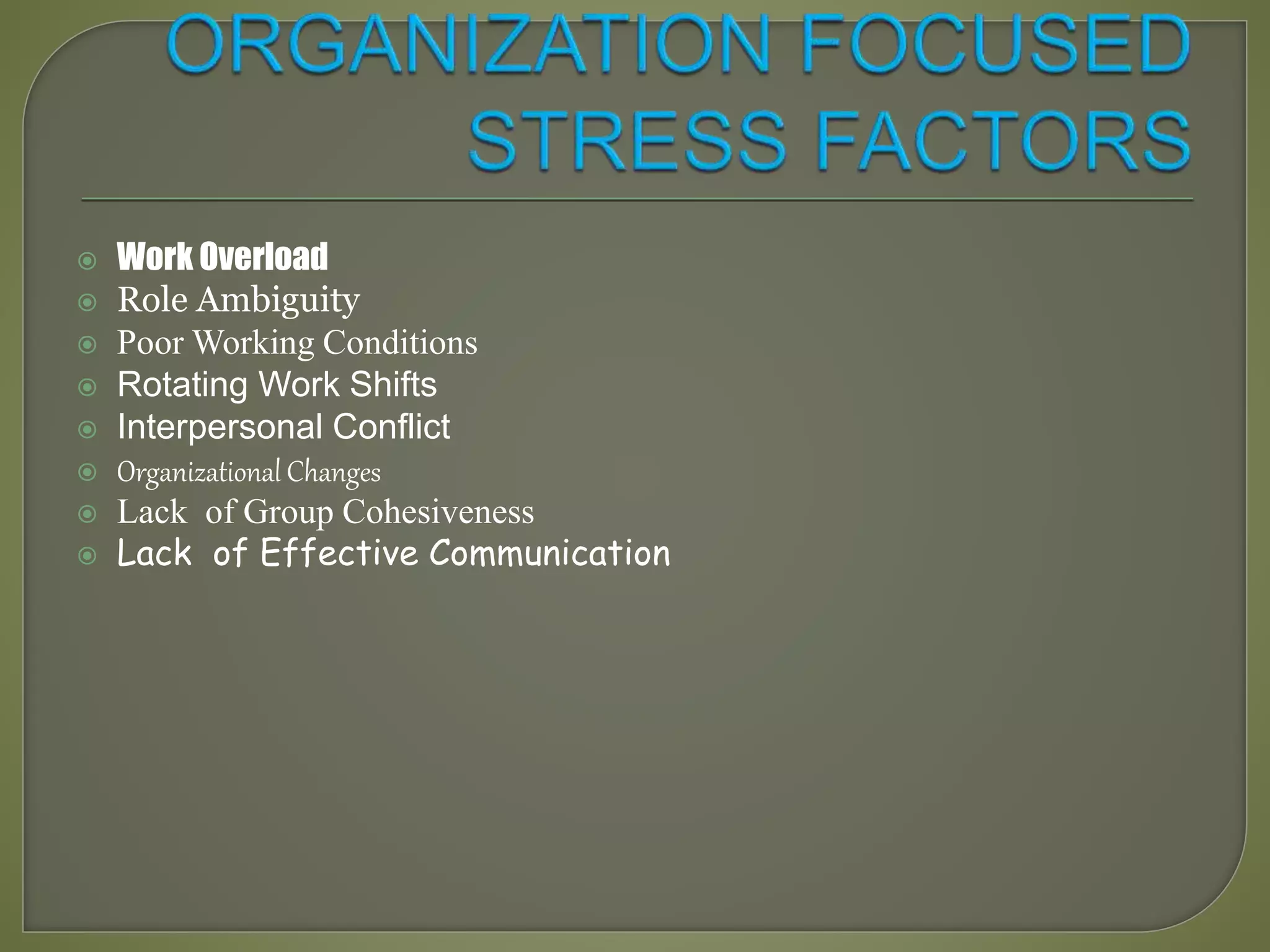 Nursing stress | PPTX
