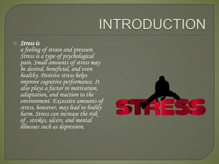 Nursing stress | PPTX