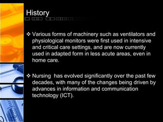 Nursing technology informatics presentation | PPTX
