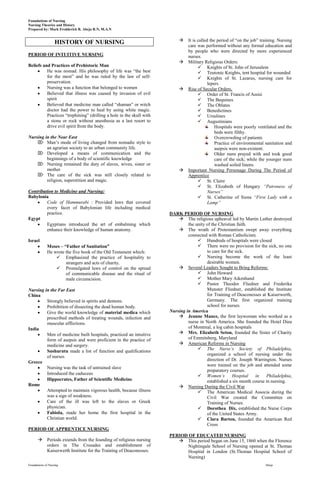 Nursing Theories and History | PDF