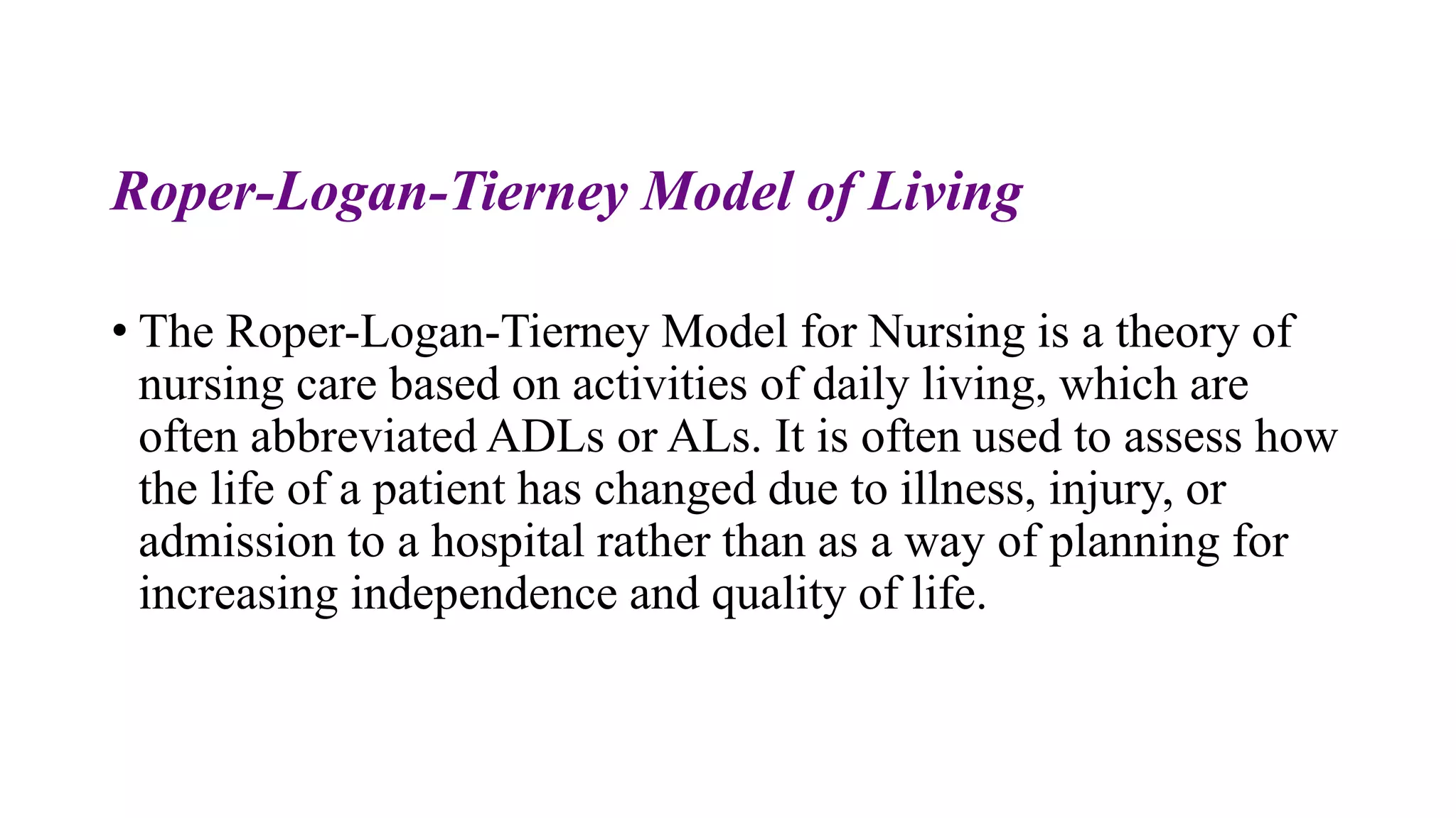 Nursing theory | PPTX