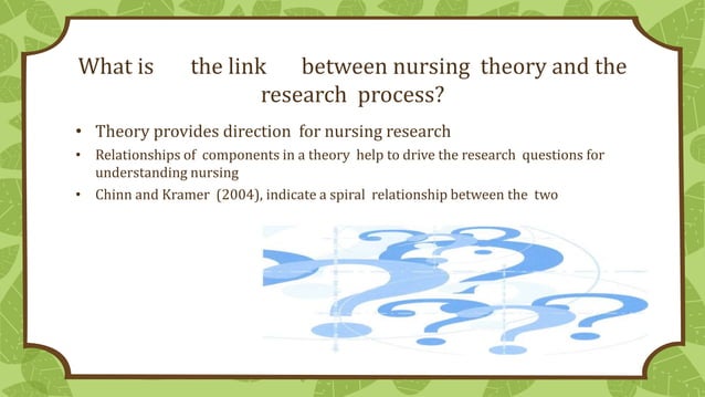 Nursing theory introduction | PPT