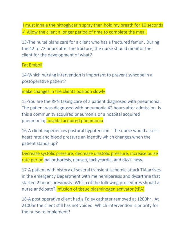 Nursing Theory3 FInal EXAM-Notes Practical Nursing | PDF