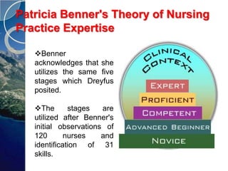 Nursing theory, expertise model | PPT
