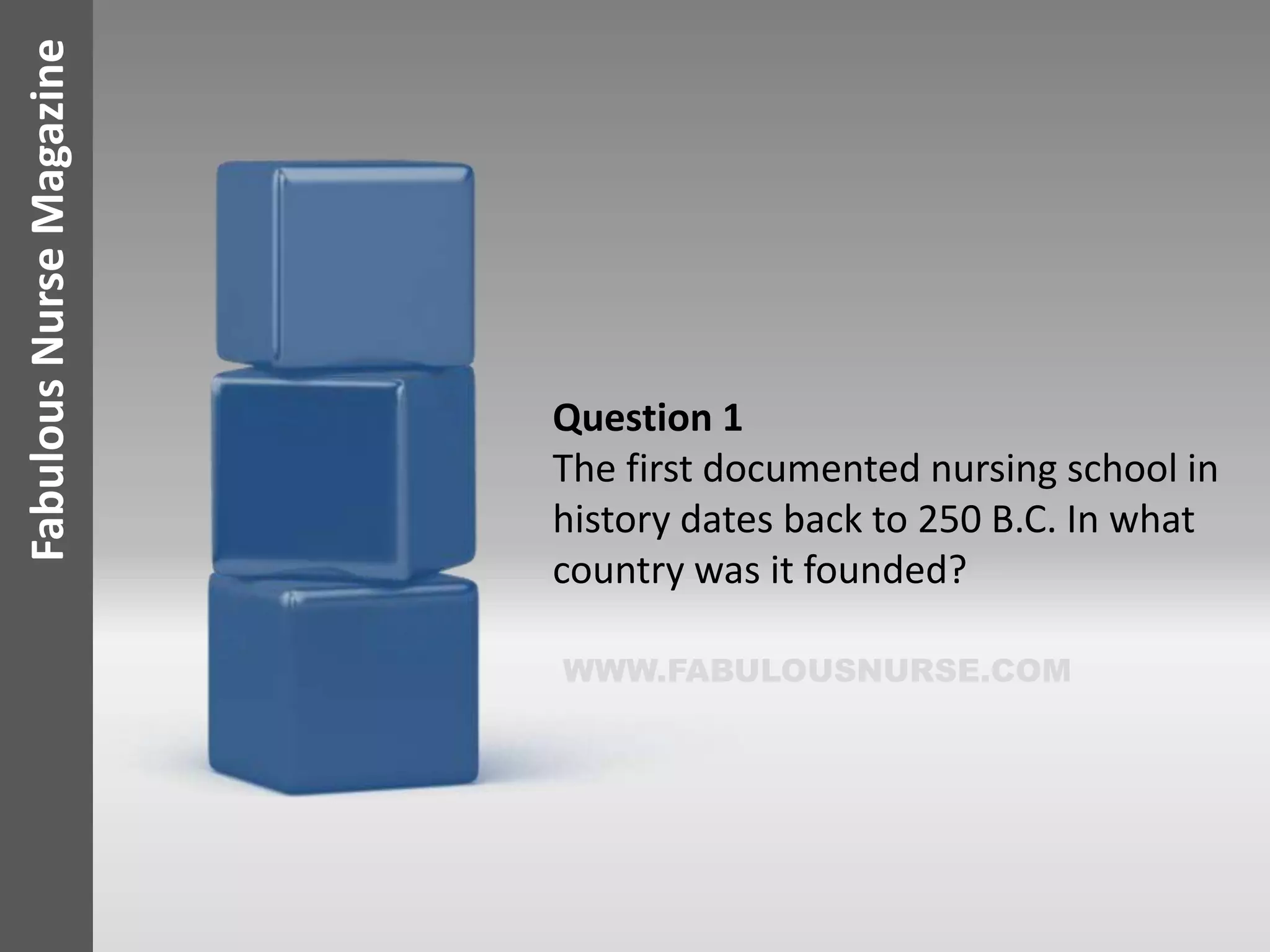 Nursing Trivia Quiz 1 Fun Nursing Facts | PPTX