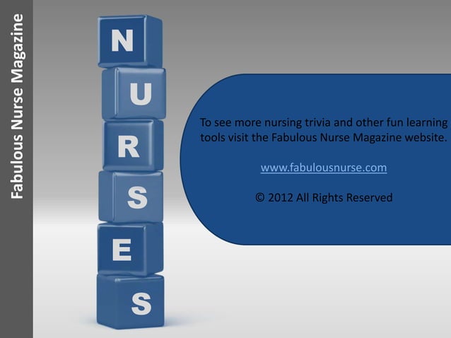 Nursing Trivia Quiz 1 Fun Nursing Facts | PPTX | Healthcare Industry ...