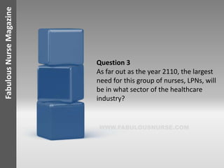 Nursing Trivia Quiz 1 Fun Nursing Facts | PPTX