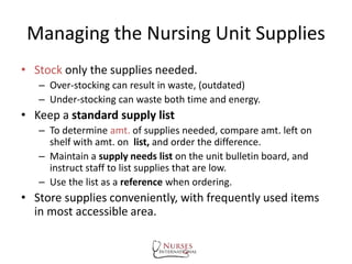Nursing Unit Management and. Leadership | PPT