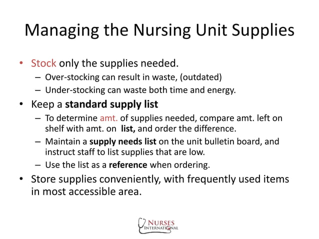 Nursing Unit Management and. Leadership | PPT