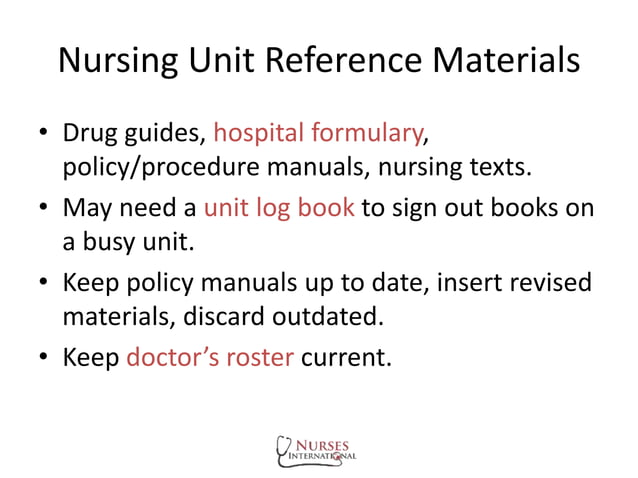 Nursing Unit Management and. Leadership | PPT