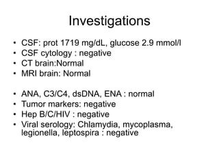 Sensory Neuropathy and neuronopathy : Case scenario and Approach | PPT