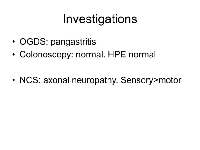 Sensory Neuropathy and neuronopathy : Case scenario and Approach | PPT ...