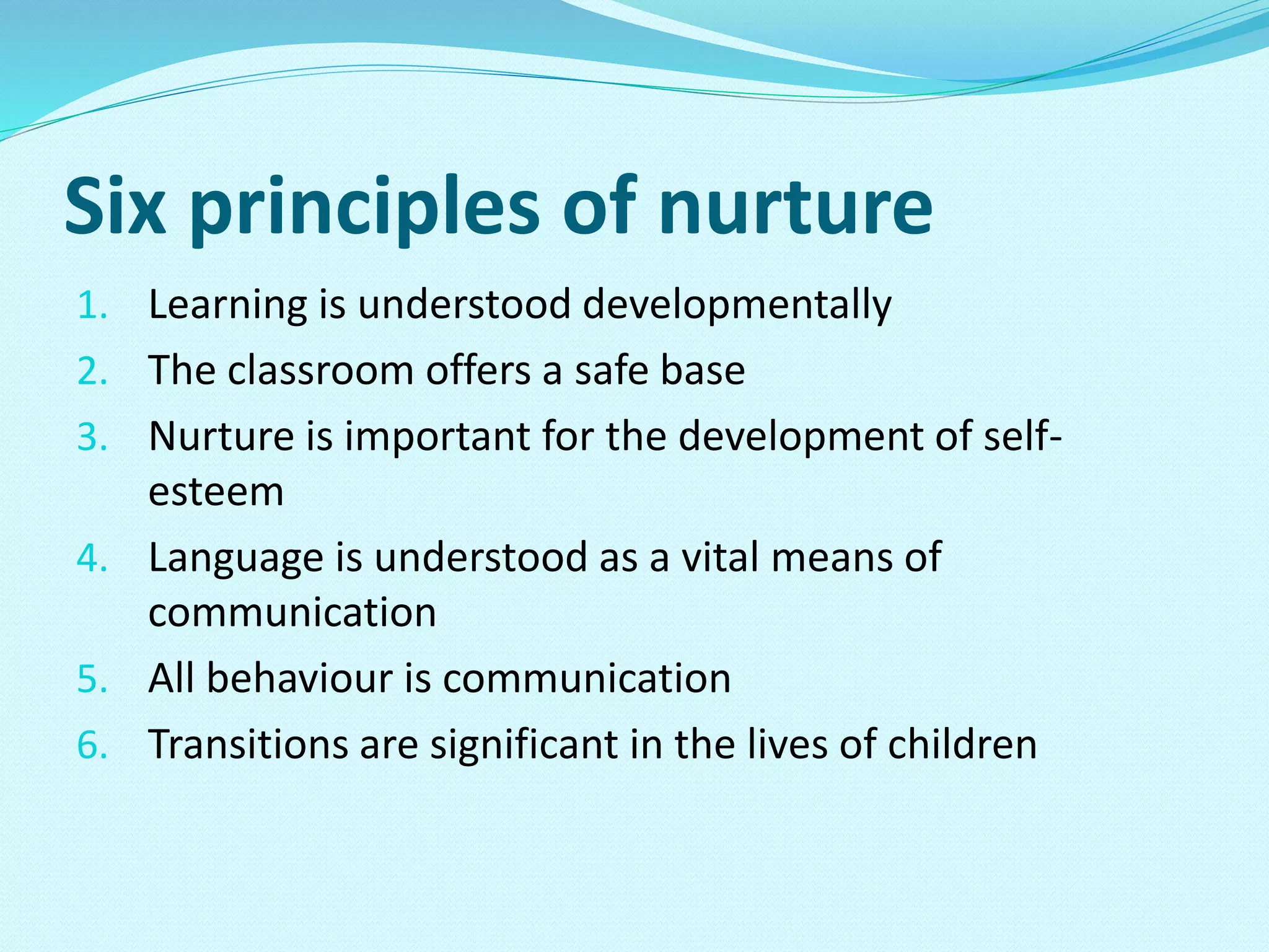 Nurture group-presentation (1) | PPTX