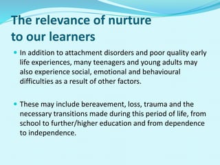 Nurture group-presentation (1) | PPTX