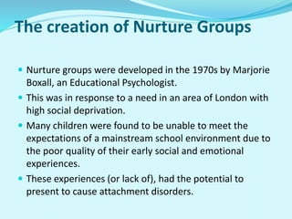 Nurture group-presentation (1) | PPTX