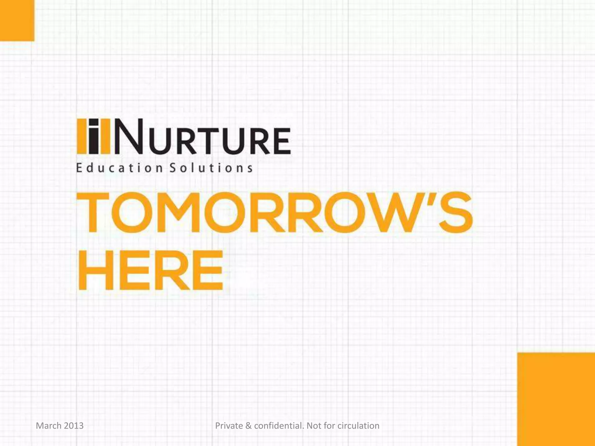 India's Information Technolgy Education that changes the world@ iNurture | PPSX