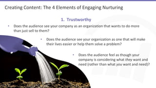 Pathway to Nurture: Best Practices and How-To | PPT