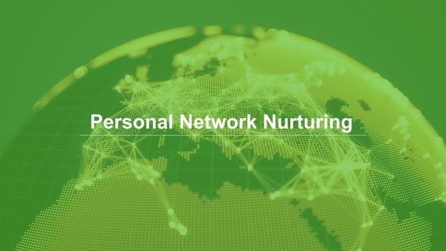 Nurture your network | PDF