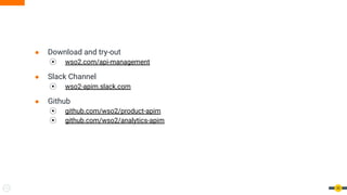 Nurturing API Platforms with API Analytics | PPT