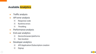 Nurturing API Platforms with API Analytics | PPT