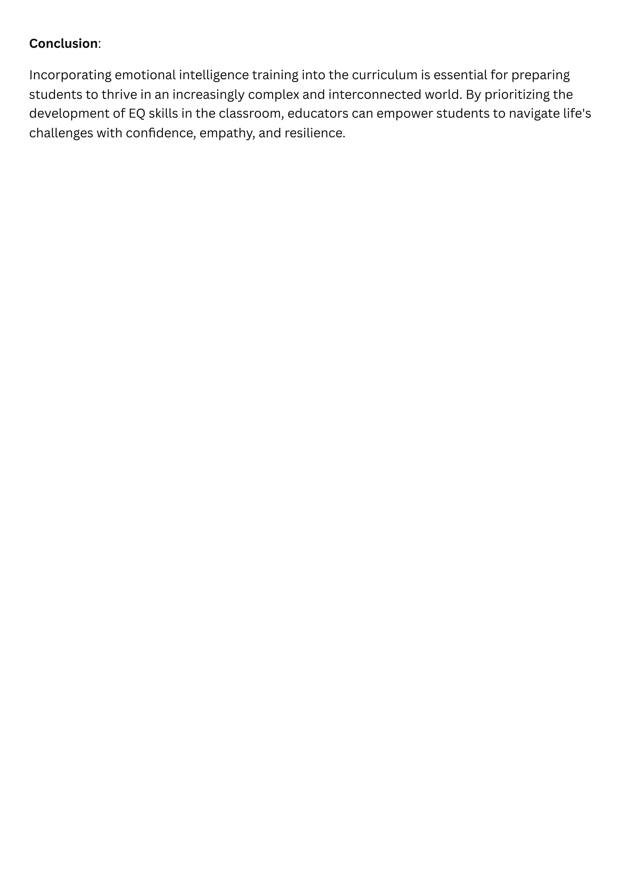 Nurturing Emotional Intelligence in the Classroom Strategies for ...