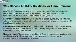 Linux Training in Noida | PPT