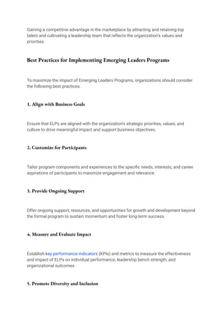 Nurturing Tomorrow’s Leaders_ The Power of Emerging Leaders Programs ...