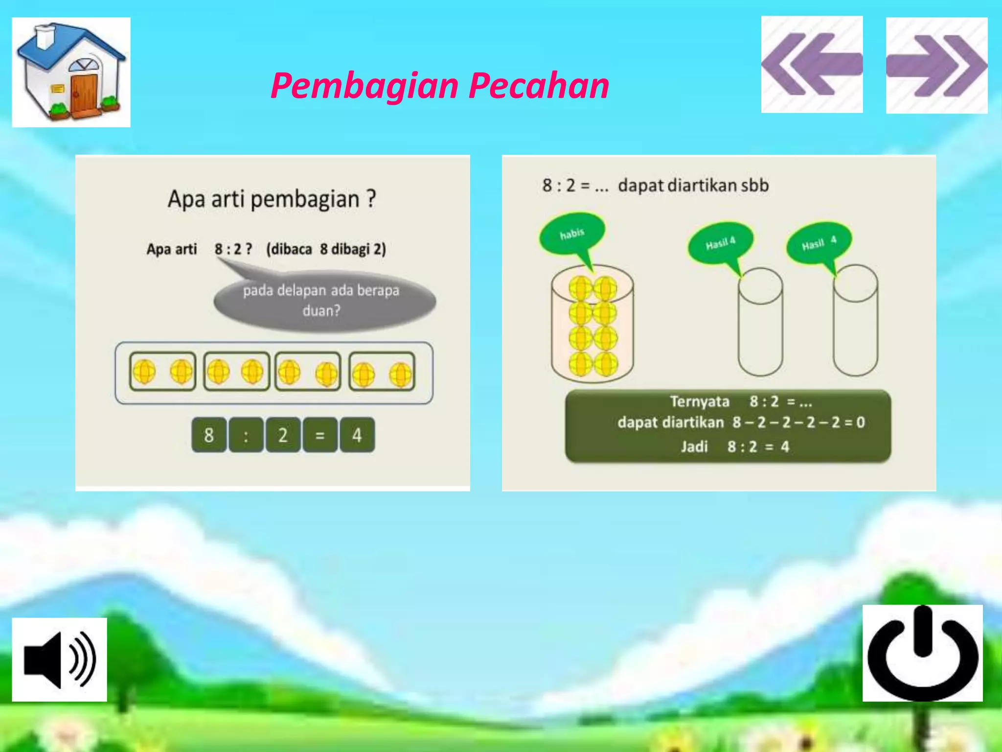 Nurul Fadhillah Media Pembelajaran Interaktif Perkalian & Pembagian Bilangan Pecahan | PPTX