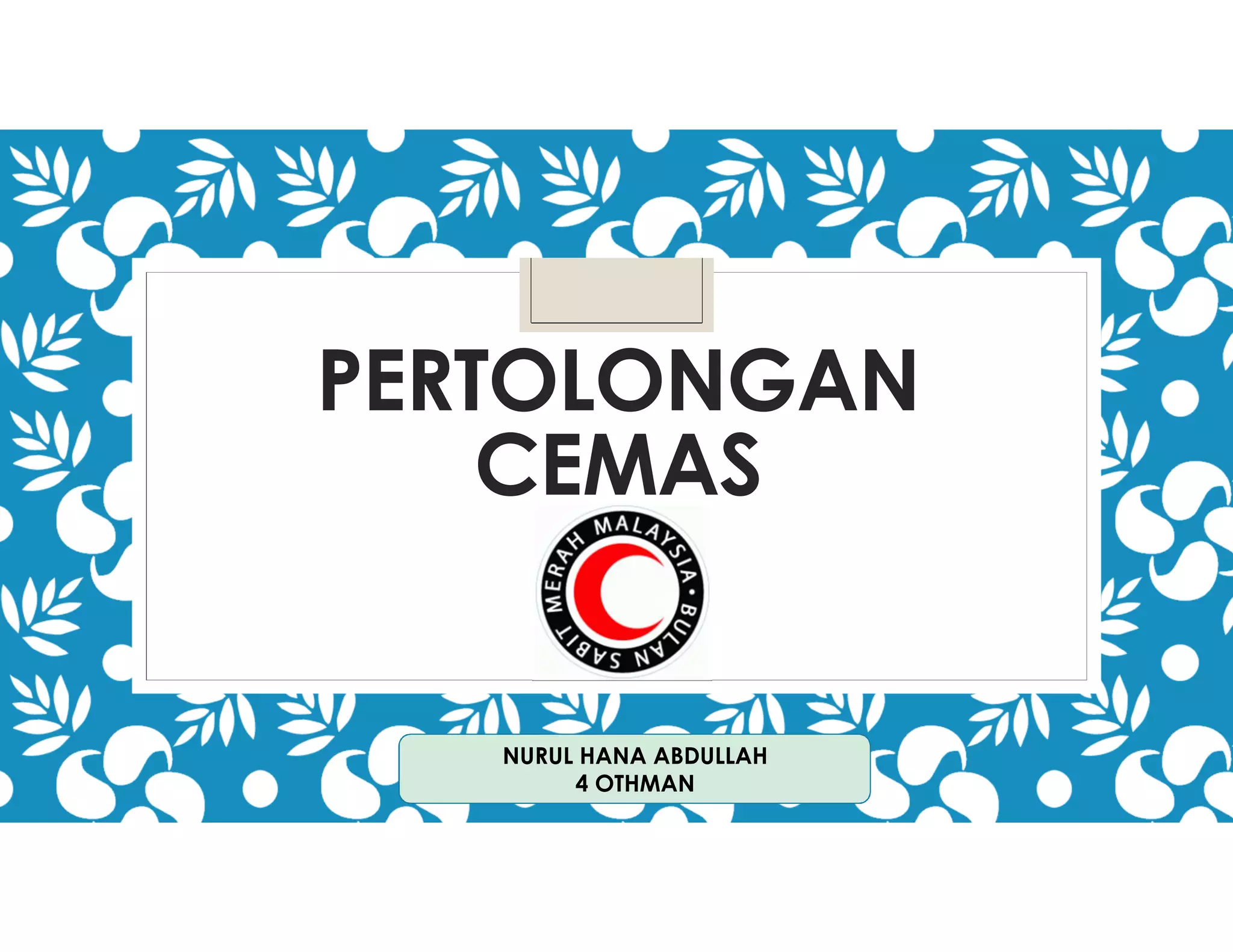 Pertolongan Cemas (First Aid) | PDF