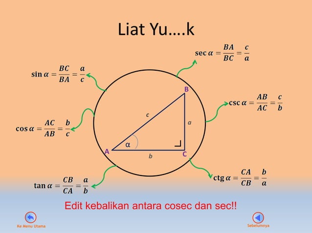 Perbandingan Trigonometri | PPTX