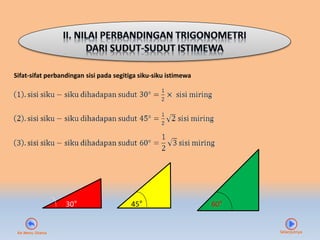 Perbandingan Trigonometri | PPTX