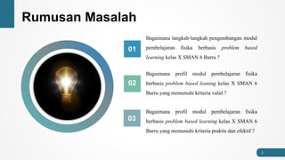 Pengembangan Modul Fisika berbasis PBL | PPTX