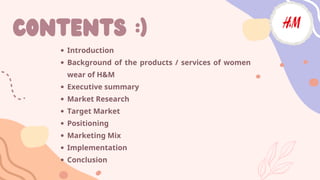 PRINCIPLE OF MARKETING (BBAM 1313) : H&M | PDF