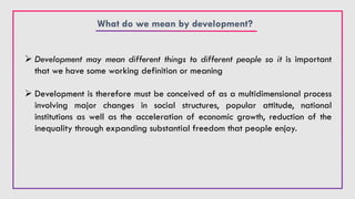 Development as Freedom | PDF