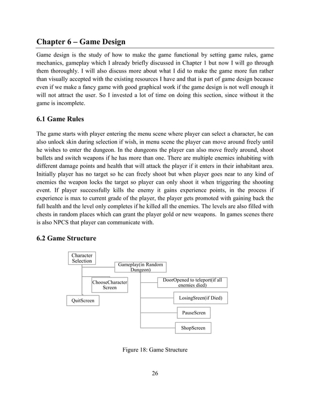 Final Year Game Project Report - Riko: The Aventurer | PDF