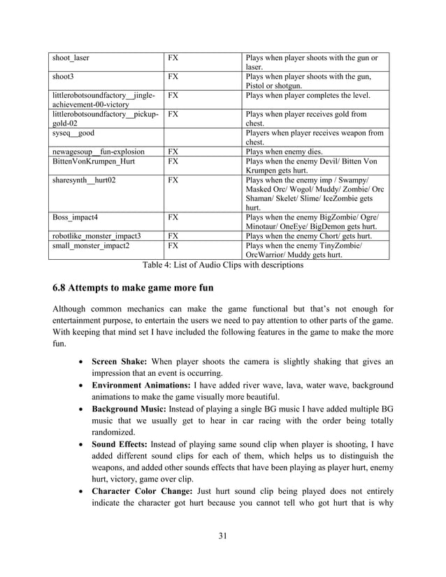 Final Year Game Project Report - Riko: The Aventurer | PDF