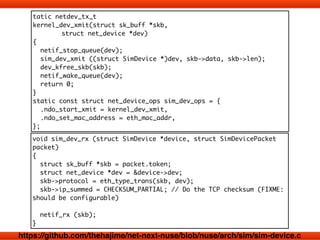 Network Stack in Userspace (NUSE) | PPT
