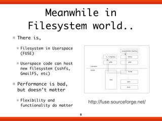 NUSE (Network Stack in Userspace) at #osio | PPT