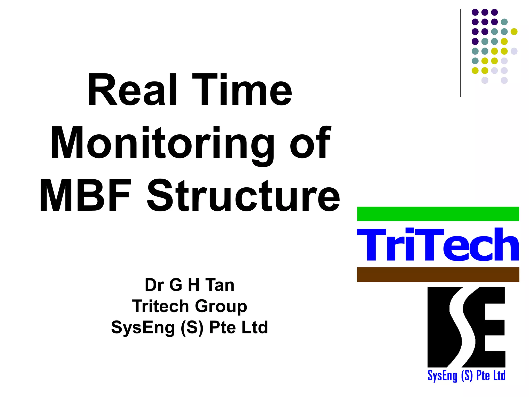 Marina Bay Front Sands Tower Real Time Structural Health Monitoring