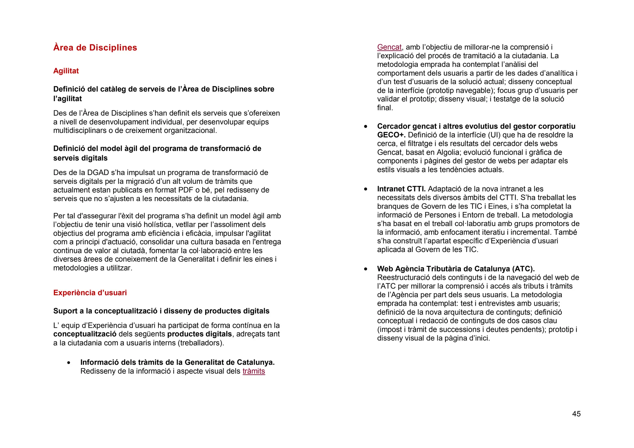 Memoria de actividad del CTTI del año 2022 | PDF